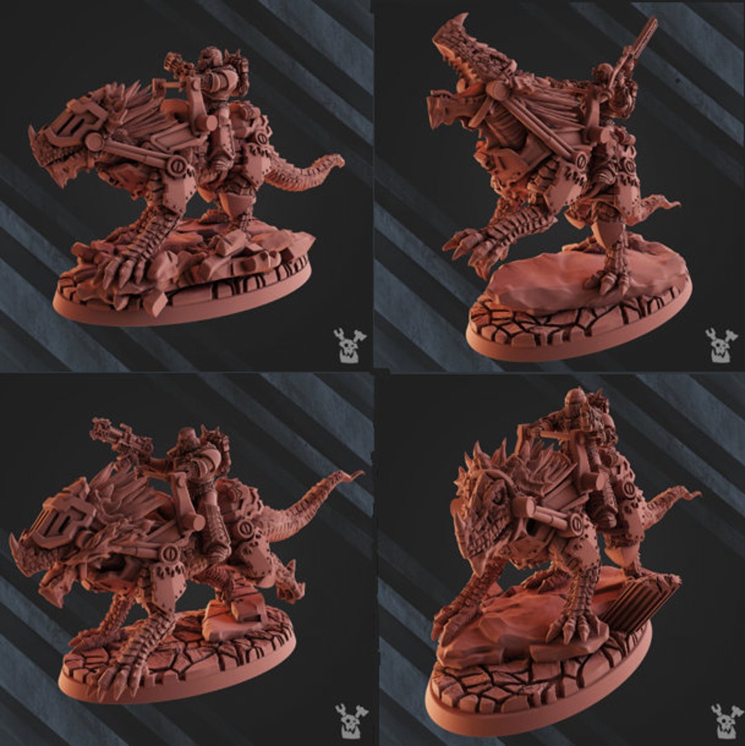 Lizard Riders Of Fire Lizard Warriors Order Dakkadakka Etsy