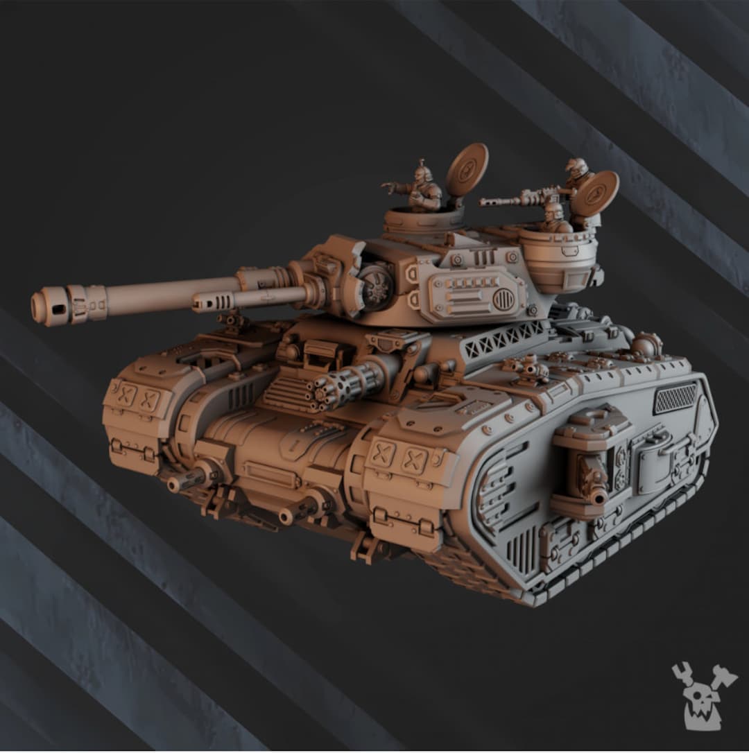 Medium Battle Tank "rapid Dagger" RD-77 | Dakkadakka - Etsy