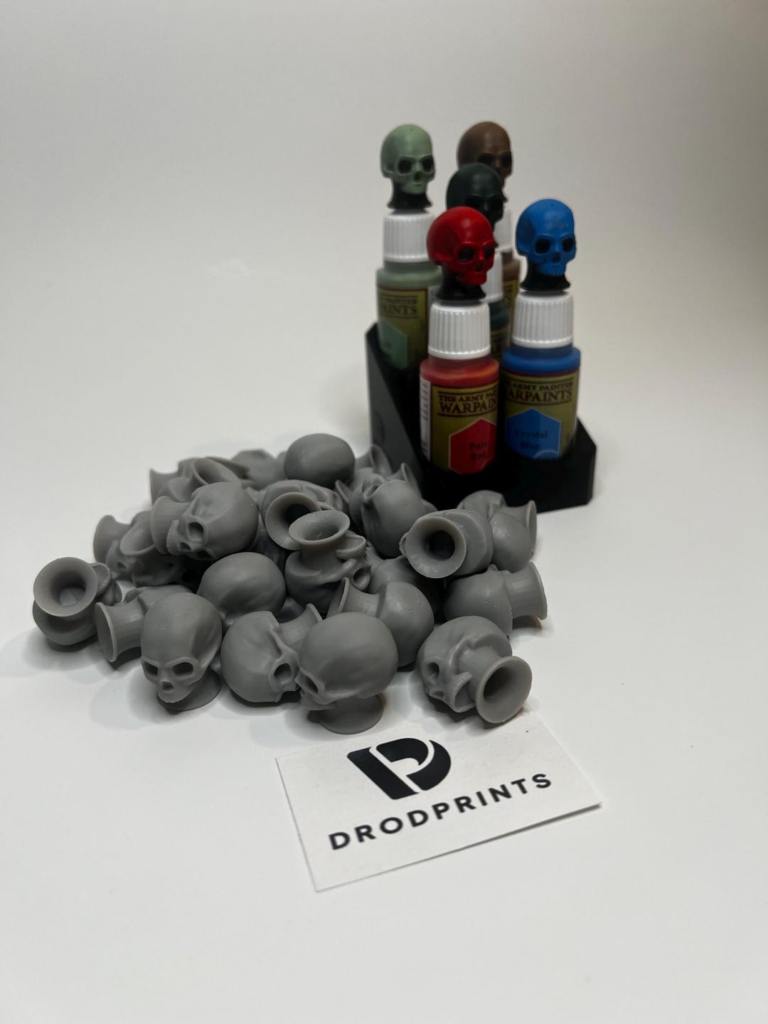 Skull Paint Topper - Etsy