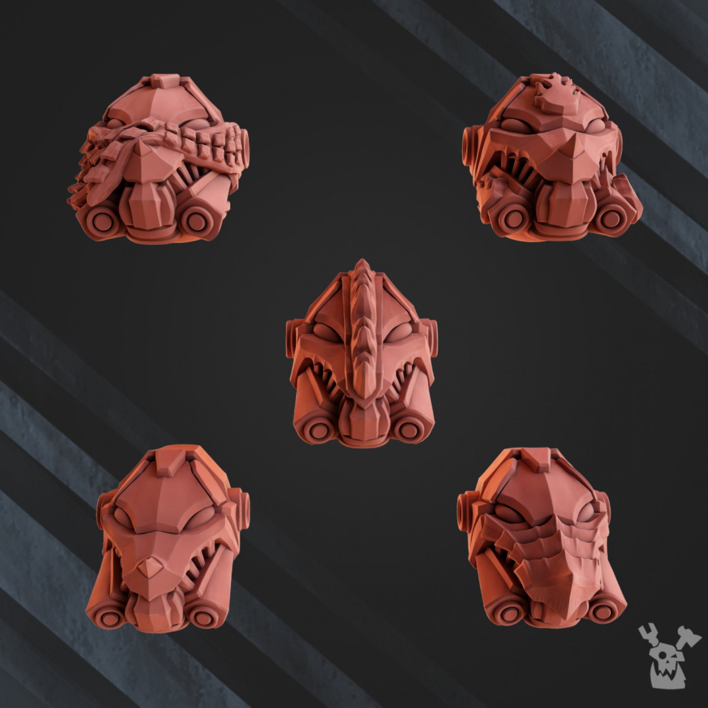 Volcano Armor Squad X5 | Dakkadakka - Etsy
