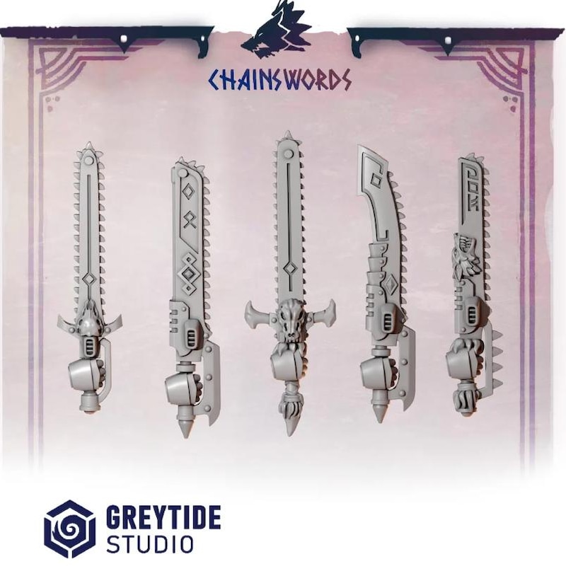 Warhammer40k Chainsword - Etsy