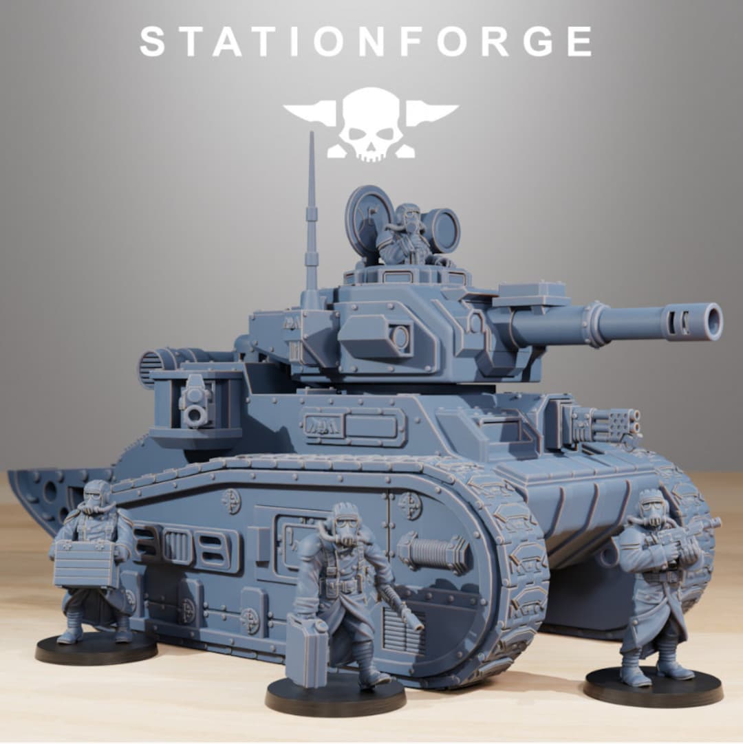 Grimguard Light Tank | Station Forge - Etsy