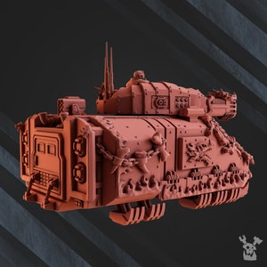 Fire Lizard Heavy Hover Tank | Dakkadakka - Etsy