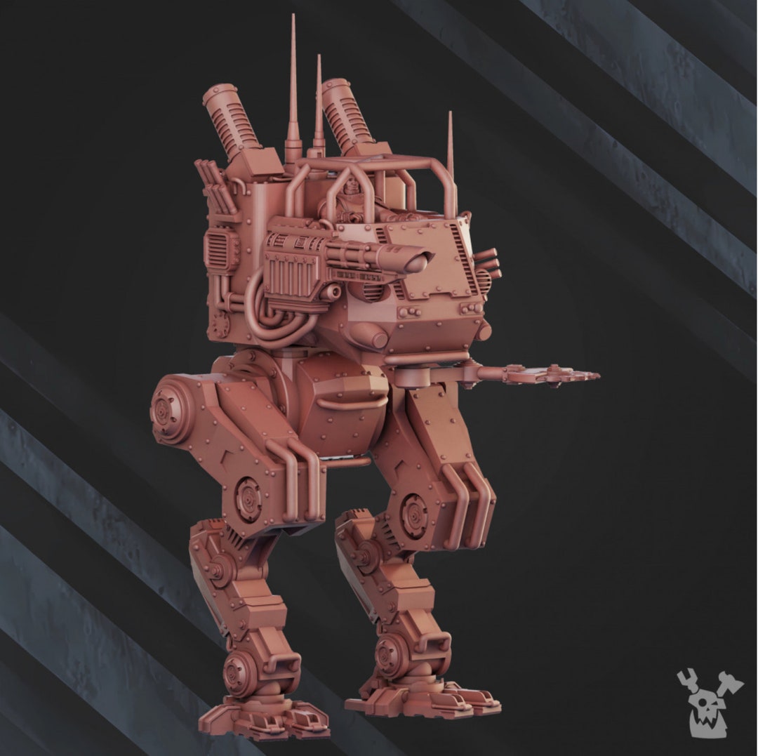 Light Stomper Mech "arctic Fox" AF-170 - Etsy