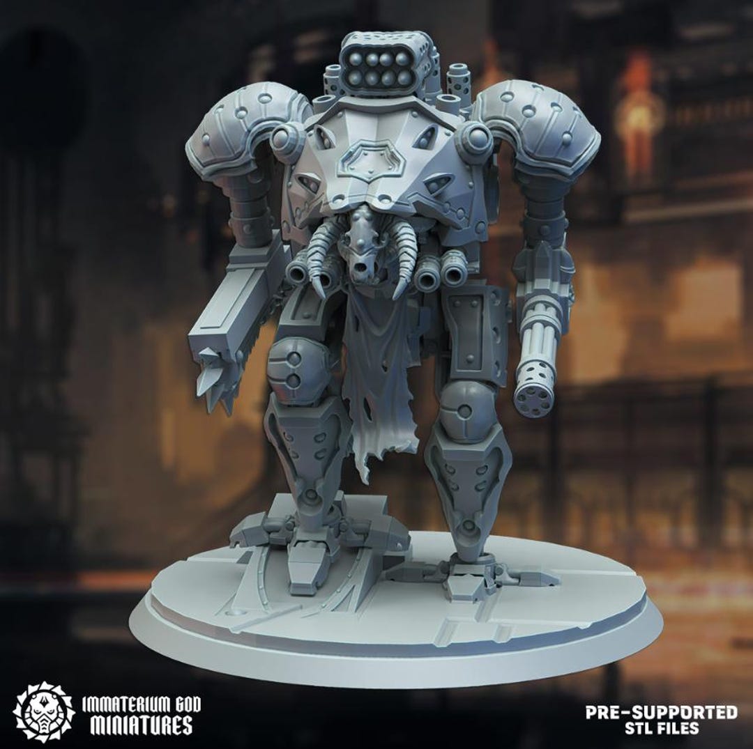 Iron Hound Immaterium God Miniatures - Etsy