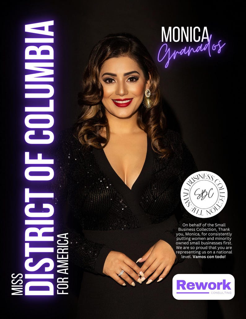 Custom Pageant Ad - Etsy