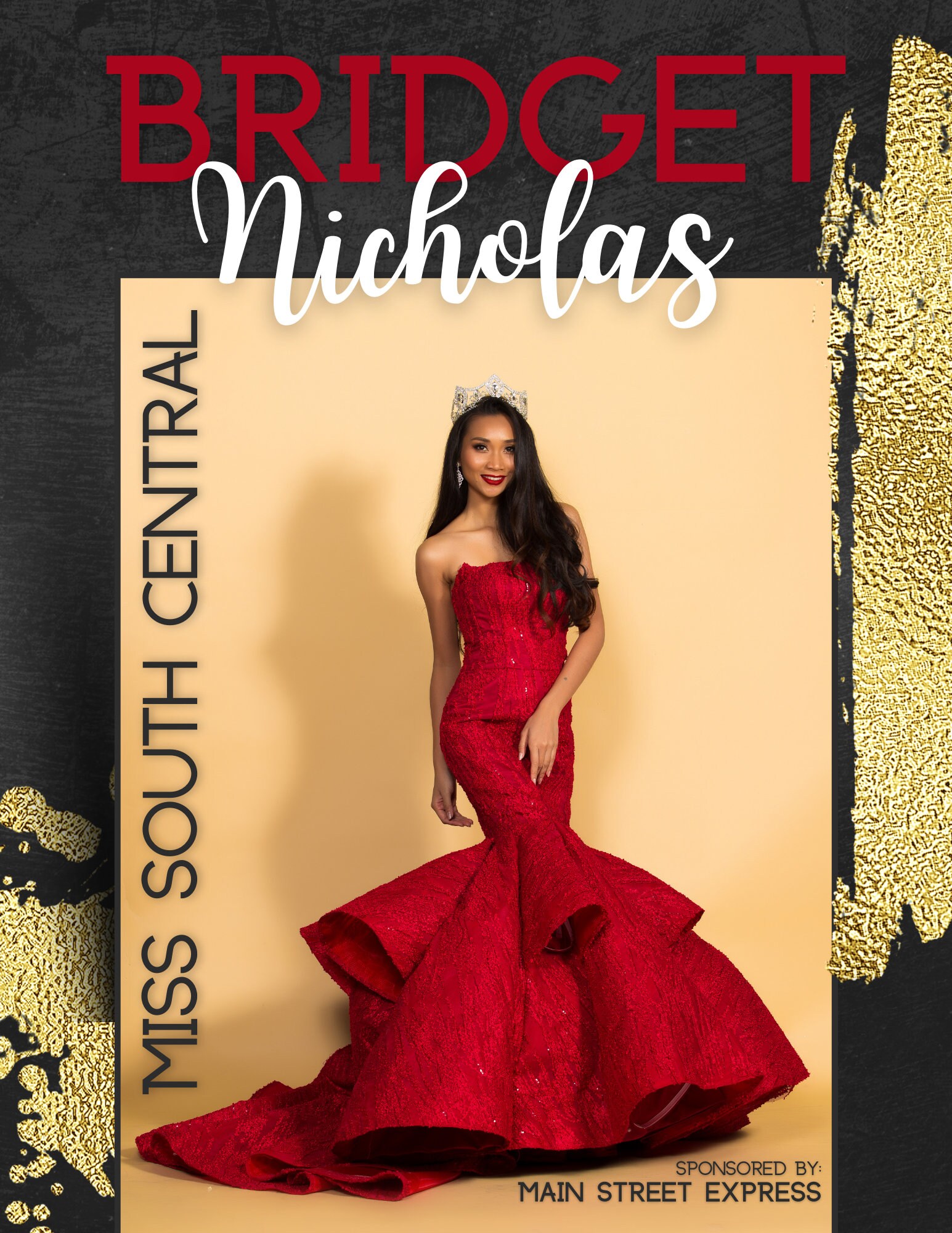 Custom Pageant Ad - Etsy