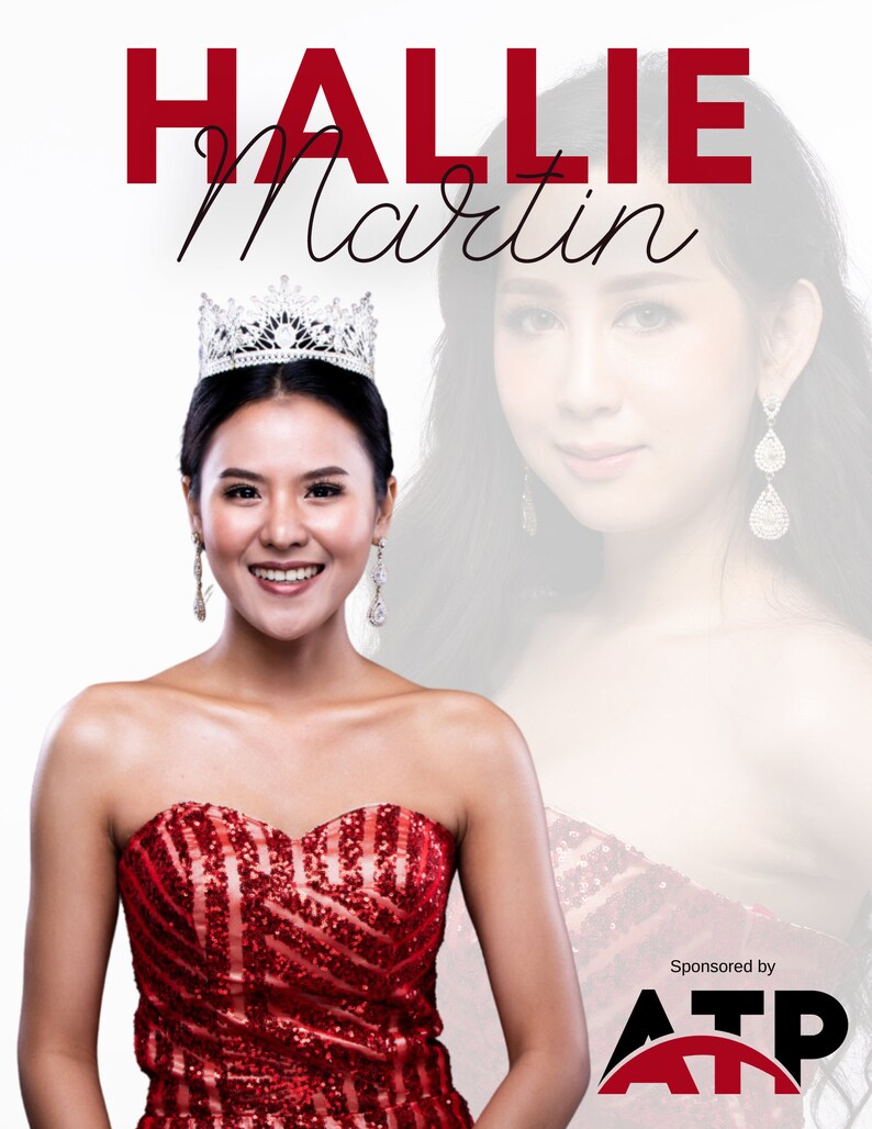 Custom Pageant Ad - Etsy