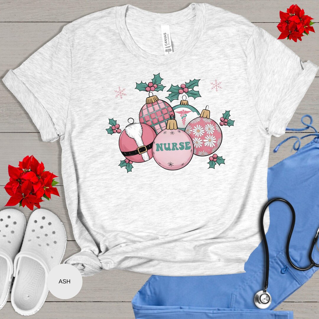 Nurse Christmas Shirt, Nurse Crew Christmas Shirt, Funny Nurse ...