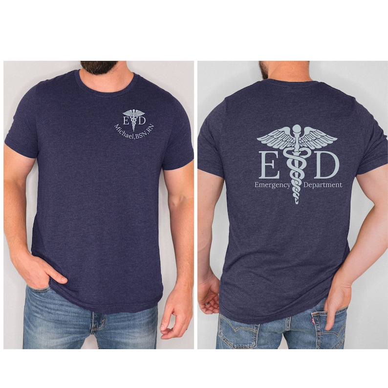 Personalized Emergency Department Shirt ER T-shirt ED Nurse Emergency ...