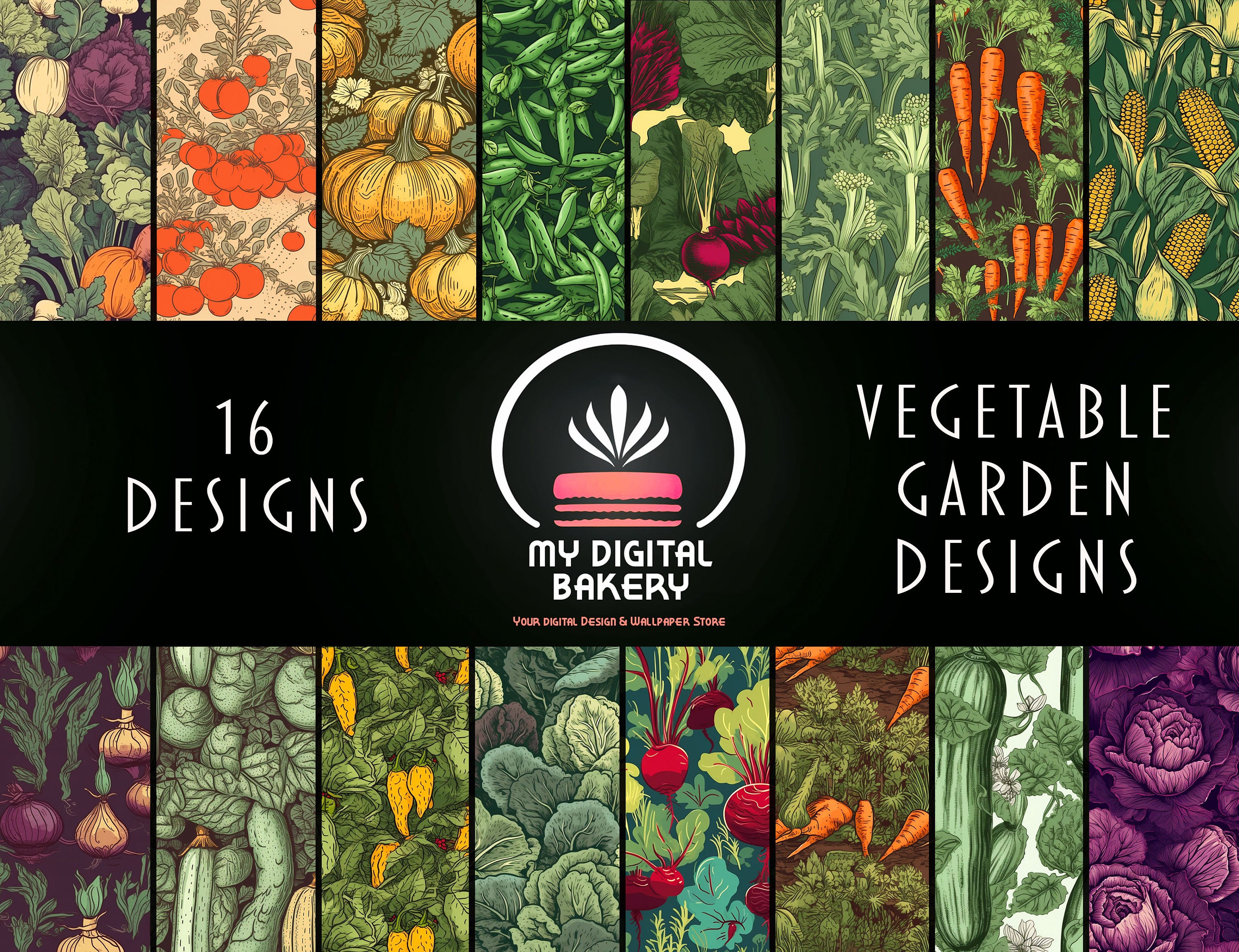 Vegetable Garden Wallpaper