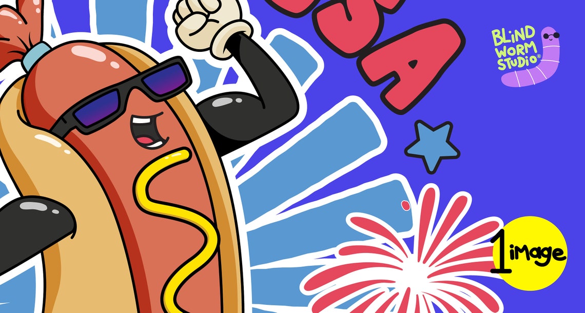 4th of July Single Graphic, 4th of July Svg Graphic, SVG Transparent ...