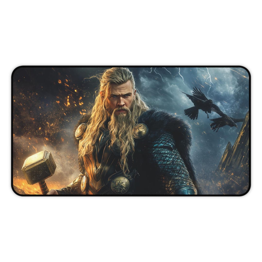 Epic Fantasy Desk Mat, Gamer Desk Accessories, Movie Lovers Gift ...