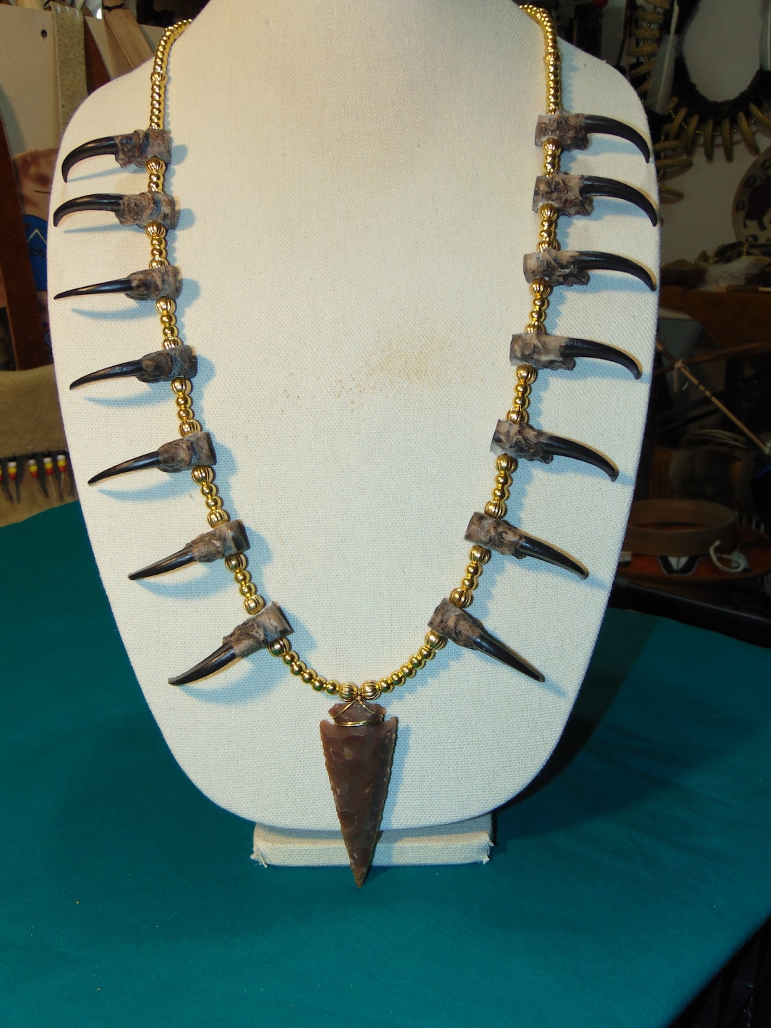 Eagle Claw Necklace - Etsy