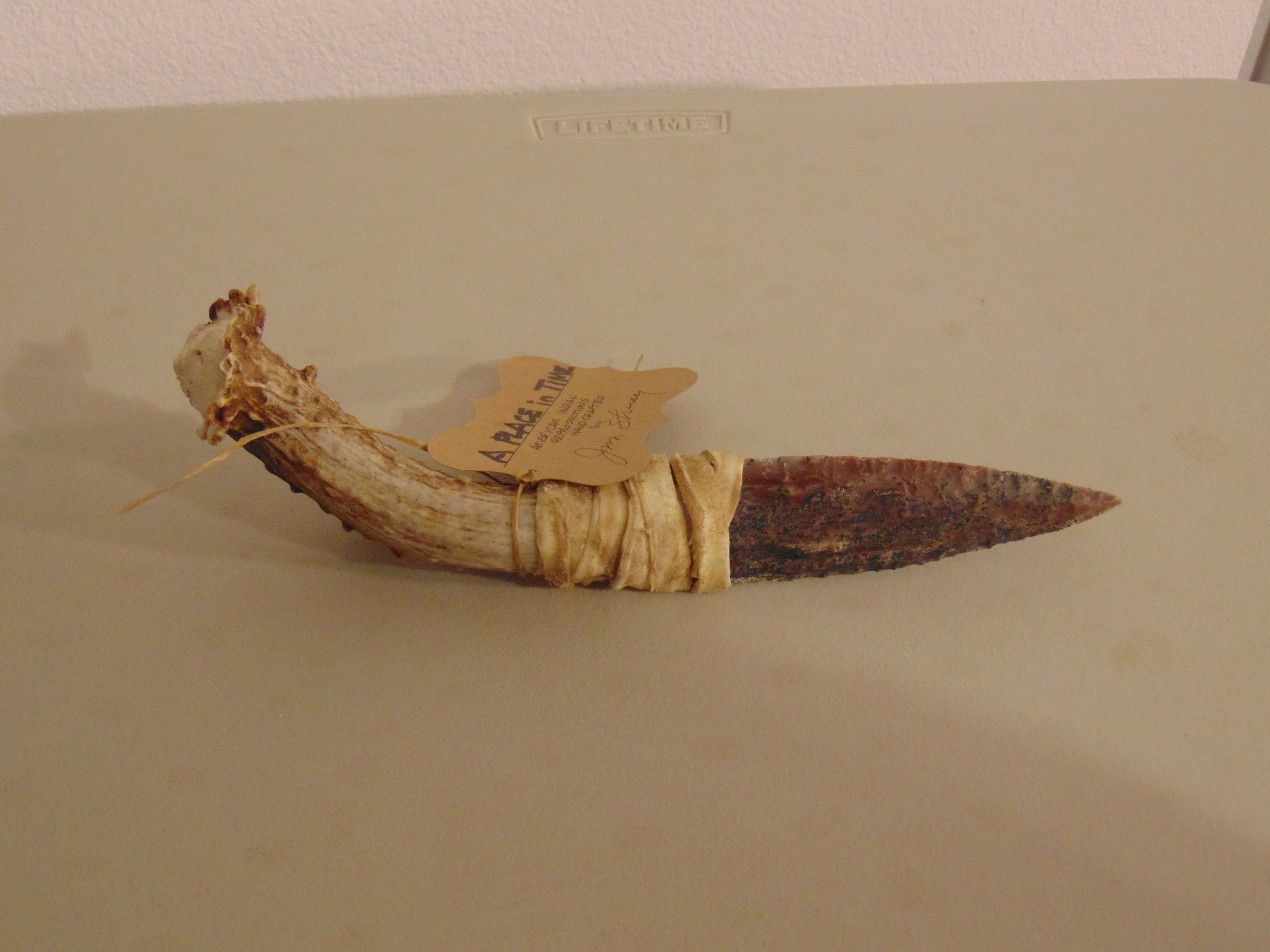 Stone Knife Antler Handle - Etsy