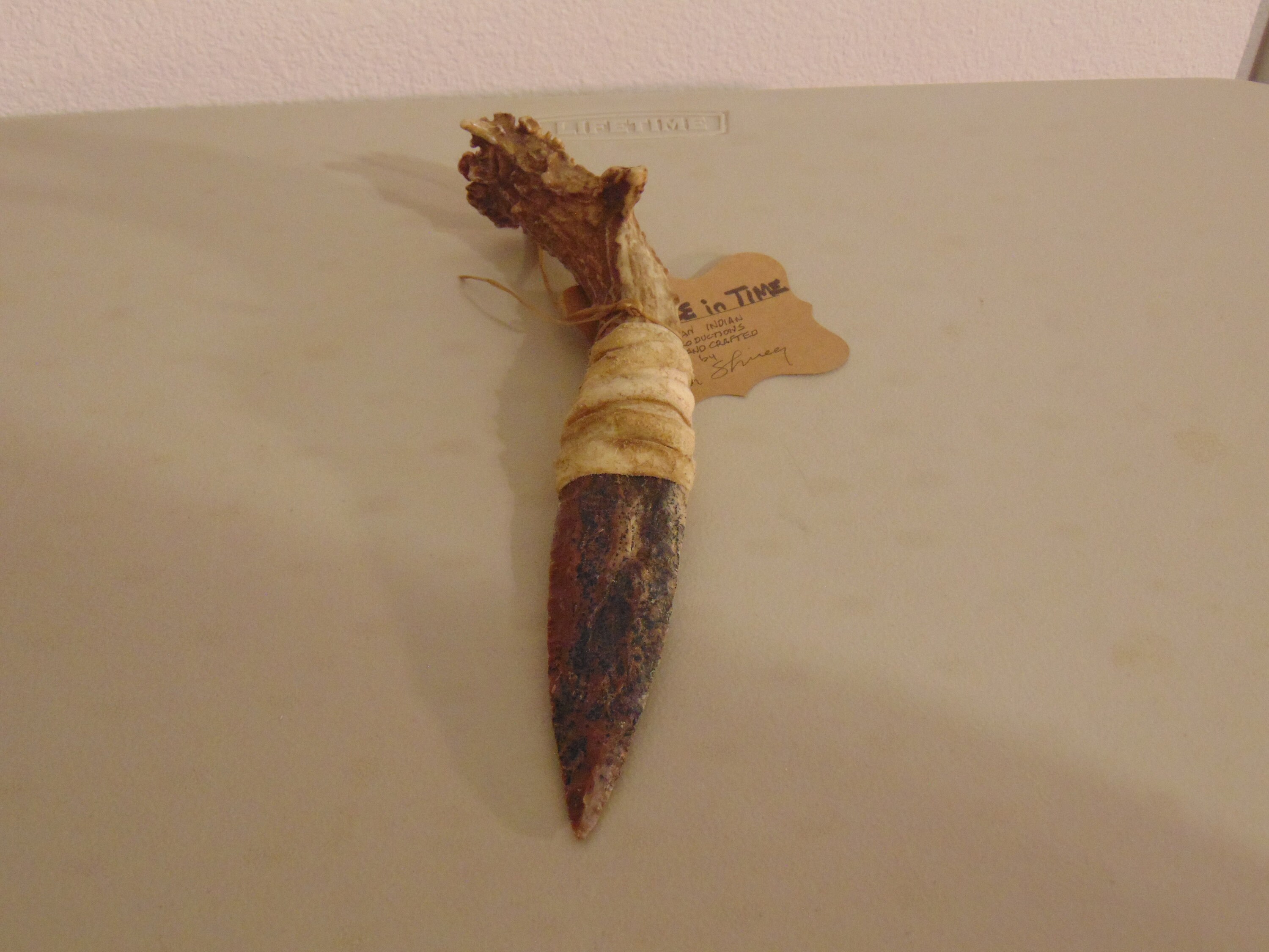 Stone Knife Antler Handle - Etsy