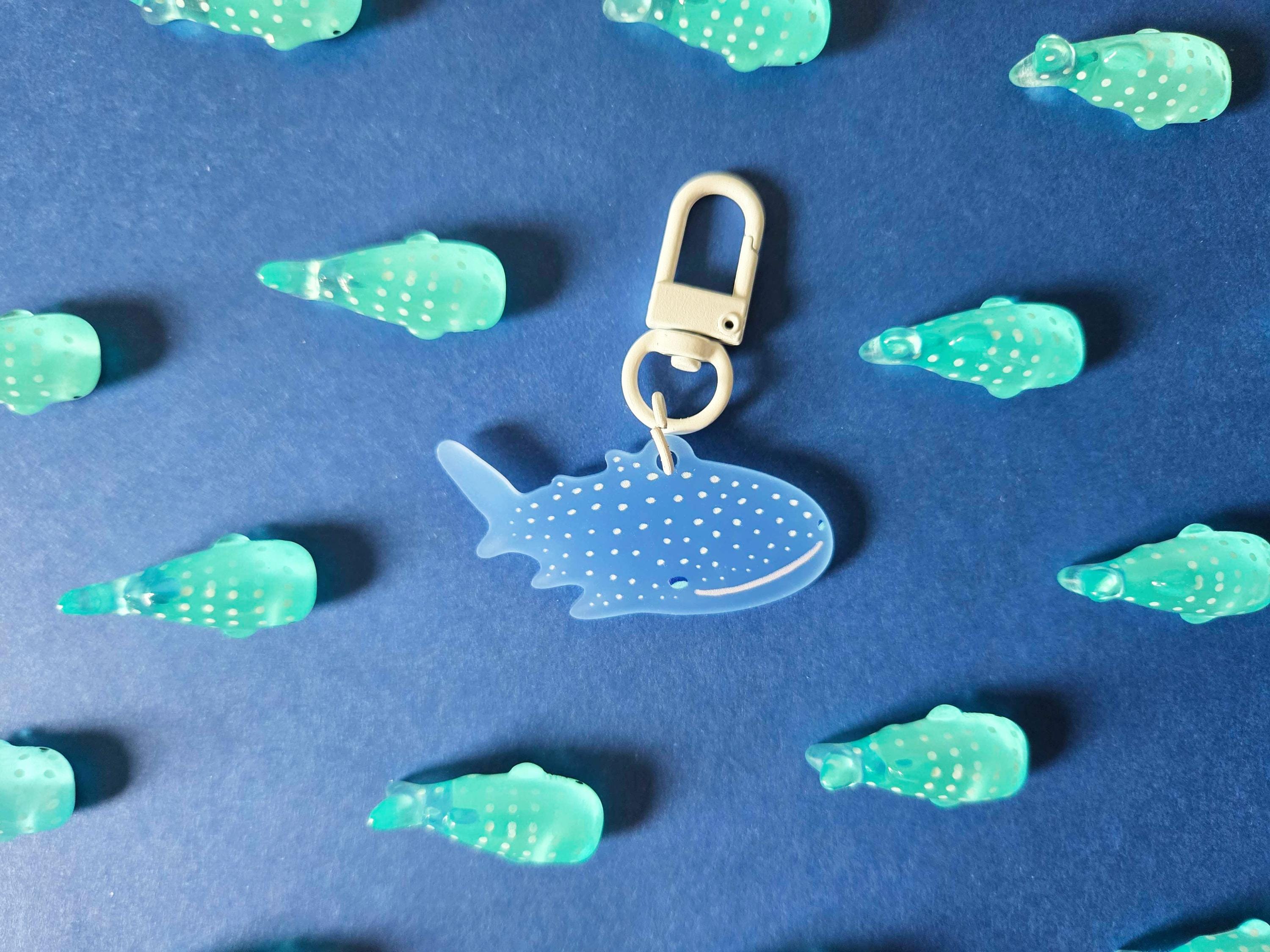 Whale Shark Keychain - Etsy