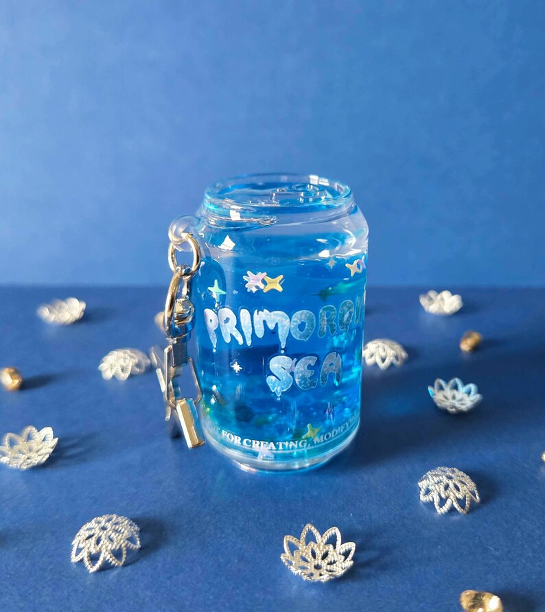 Primordial Sea Soda | Genshin Impact Soda Charm - Etsy
