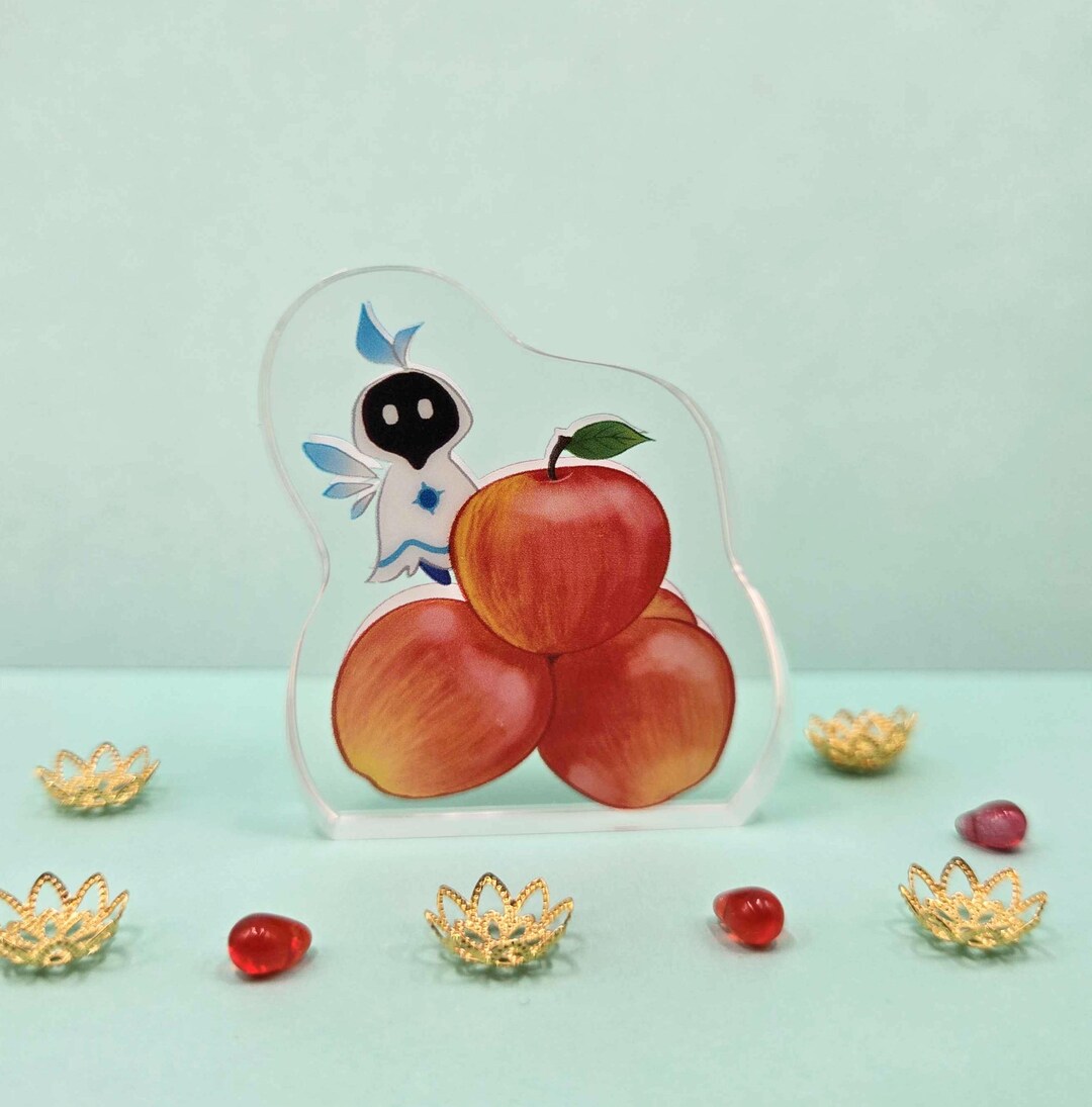 Venti Wind Sprite and Apples Standee | Genshin Impact Standee - Etsy