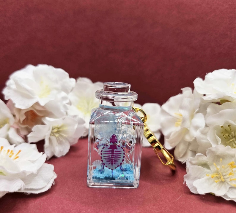 Diaphonized Creature Specimen Jar Liquid Charms | Skeleton Charms ...
