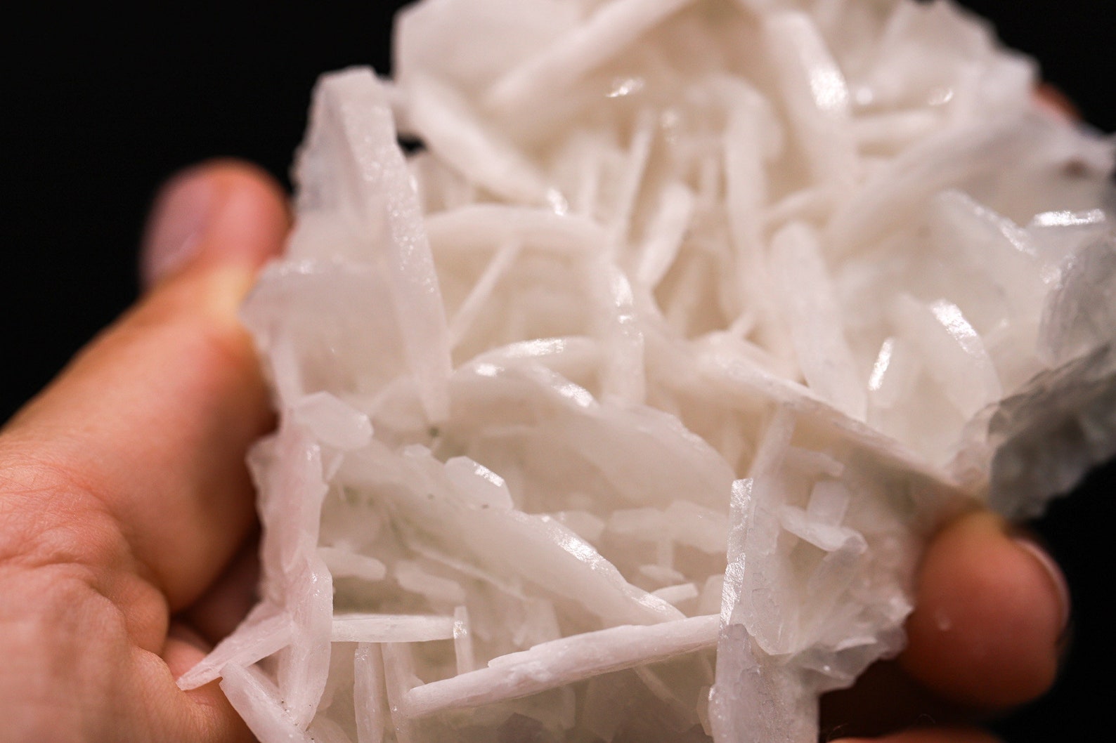 Rose Petal Calcite | UV Calcite - Etsy