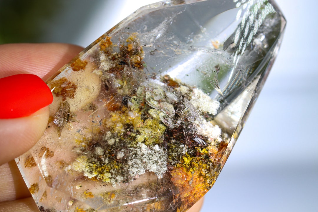 Clear Garden Quartz With Mica and Rutile - Etsy