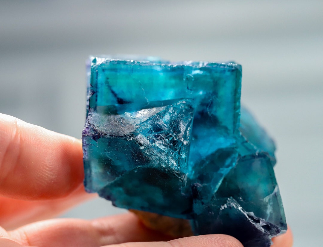 Cubic Fluorite From Yindu, Inner Mongolia. - Etsy