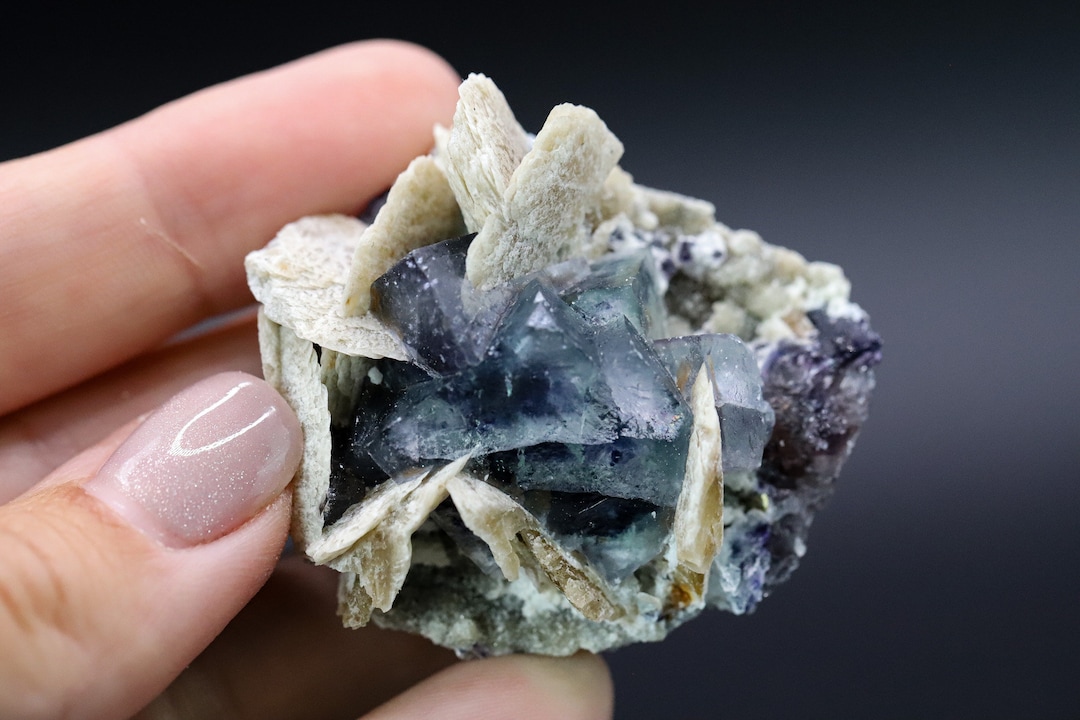 Cubic Fluorite From Yindu, Inner Mongolia. - Etsy