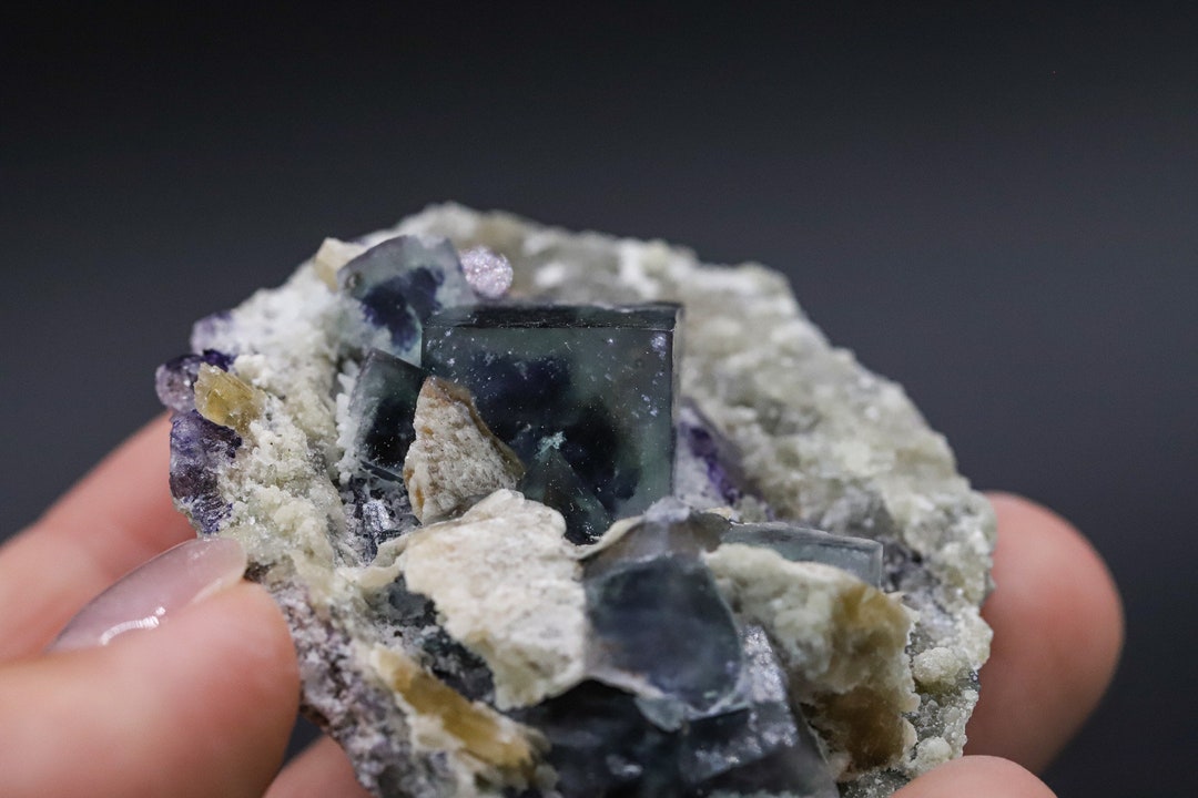 Cubic Fluorite From Yindu, Inner Mongolia. - Etsy
