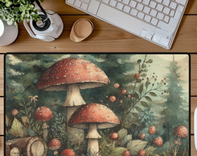 Champignons by Adolphe Millot 1857-1921 Mushroom Toadstool Trippy Dark ...