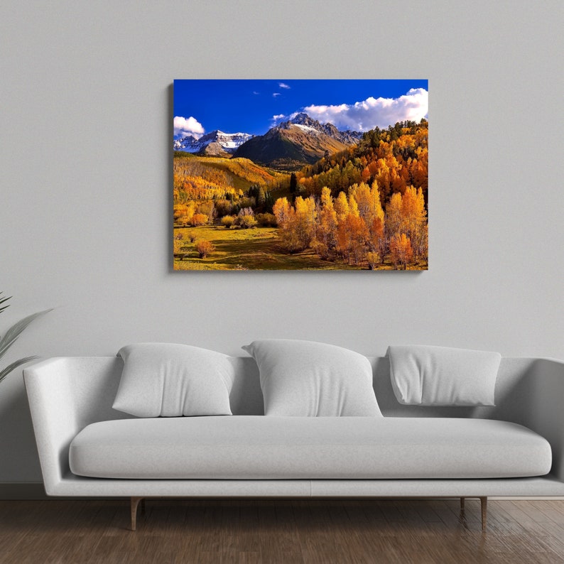 Landscape Photography Wall Art, Colorado Wall Art, Large Matte Canvas ...