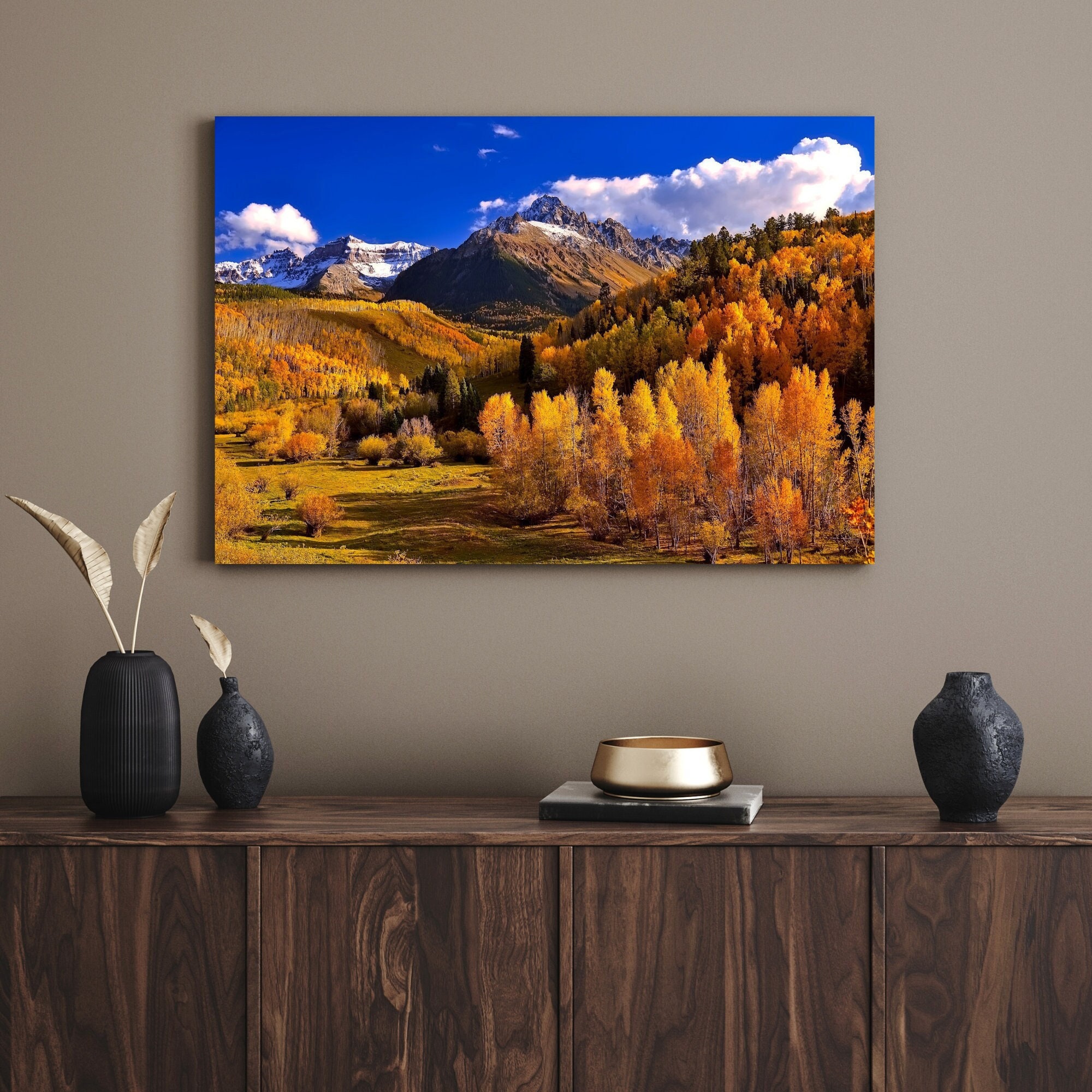 Landscape Photography Wall Art, Colorado Wall Art, Large Matte Canvas ...