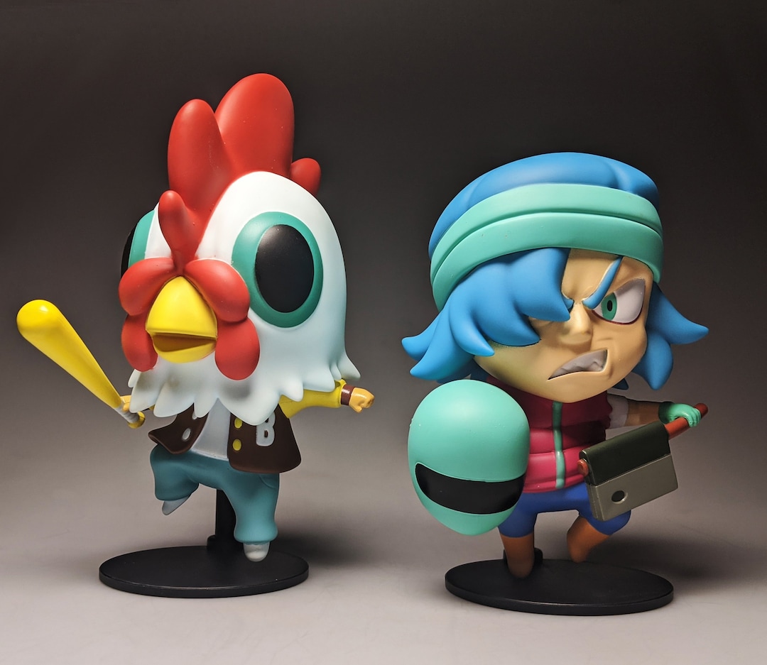 Hotline Miami Chibi Set by Erick Scarecrow X Devolver Digital - Etsy