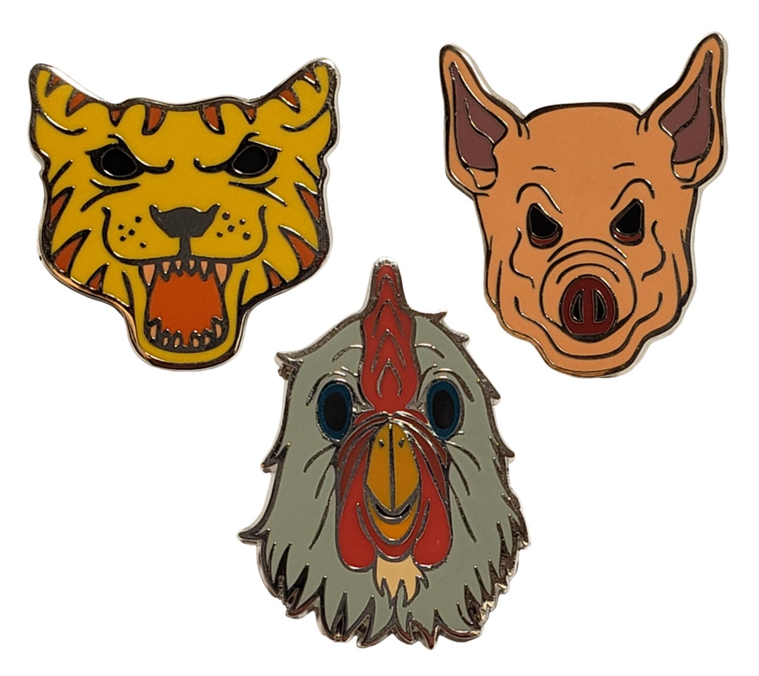 Hotline Miami Pin Set A by Erick Scarecrow X Devolver Digital - Etsy