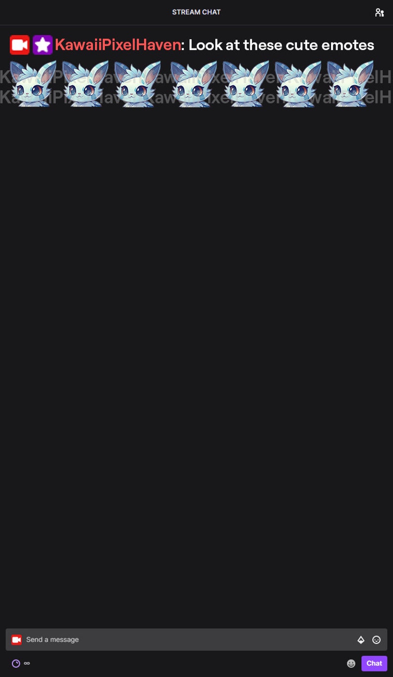 ICE CAT EMOTE | Twitch | Discord | Youtube | Streaming | Cute Pet ...