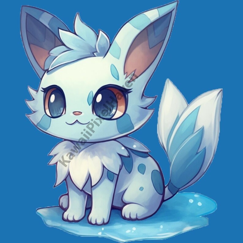 ICE CAT EMOTE | Twitch | Discord | Youtube | Streaming | Cute Pet ...