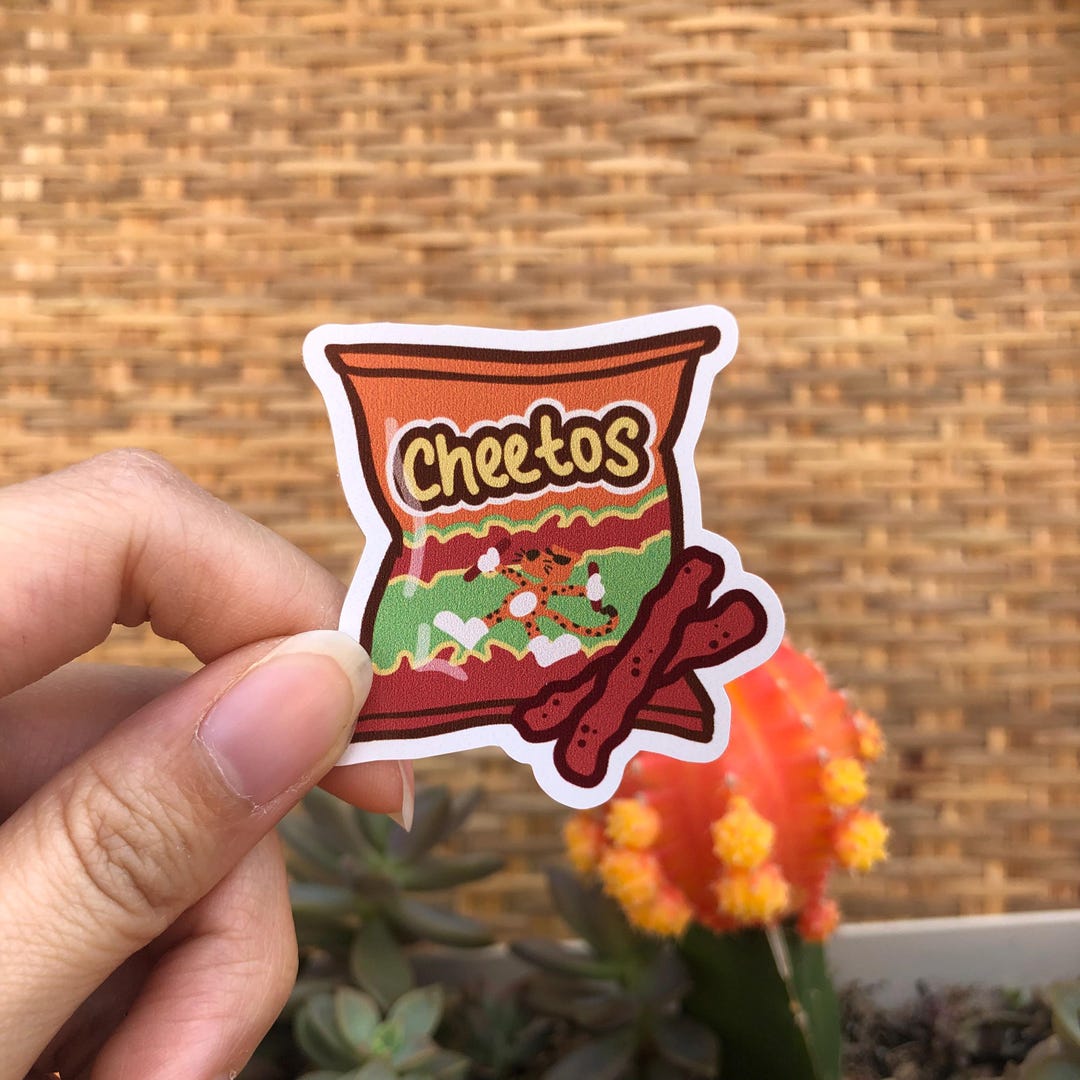 Flaming Hots Sticker - Mexican Snack Street Food Spicy Chips Cheetos ...