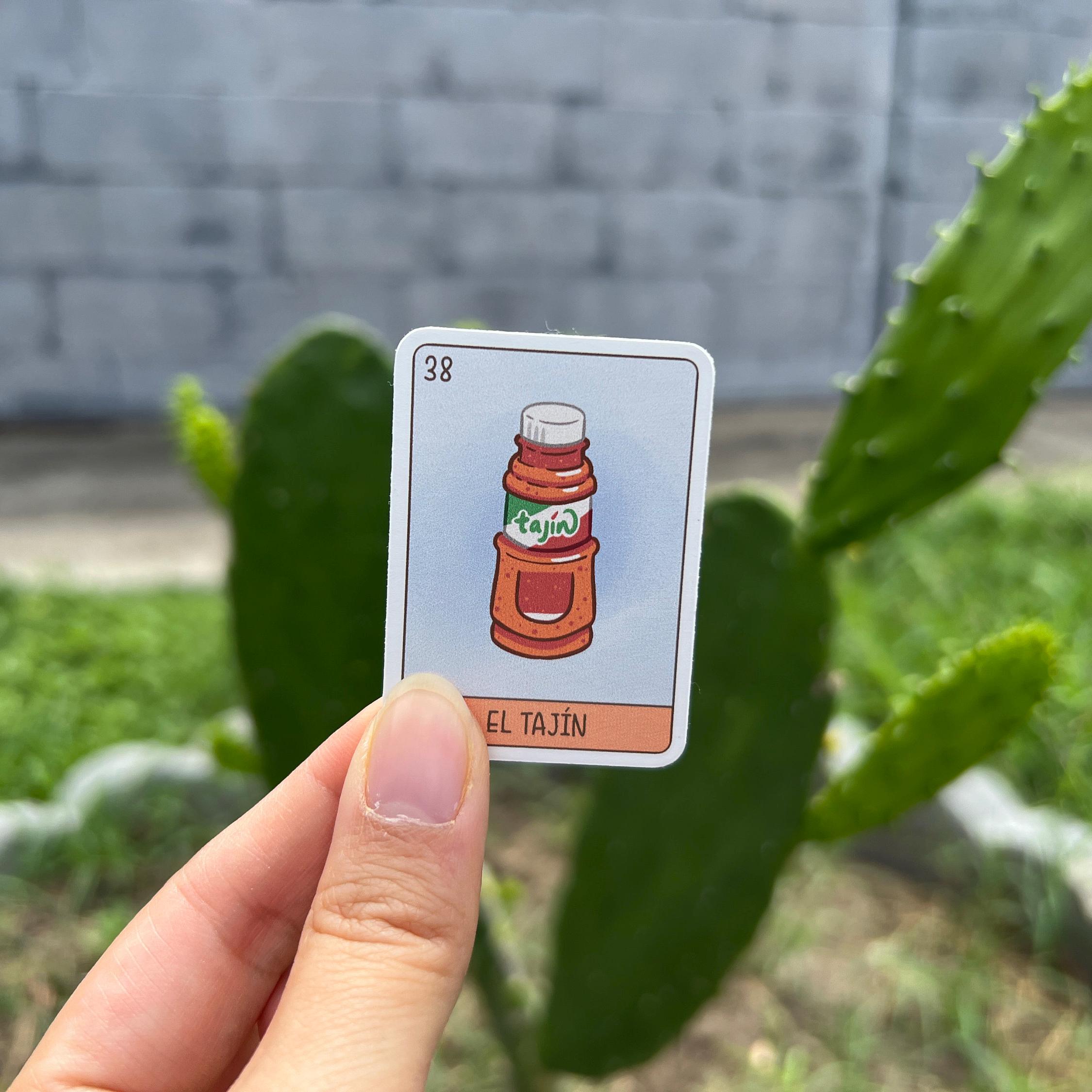 Tajin Loteria Sticker - Mexican Snack, Chile, Food, Water Bottle ...