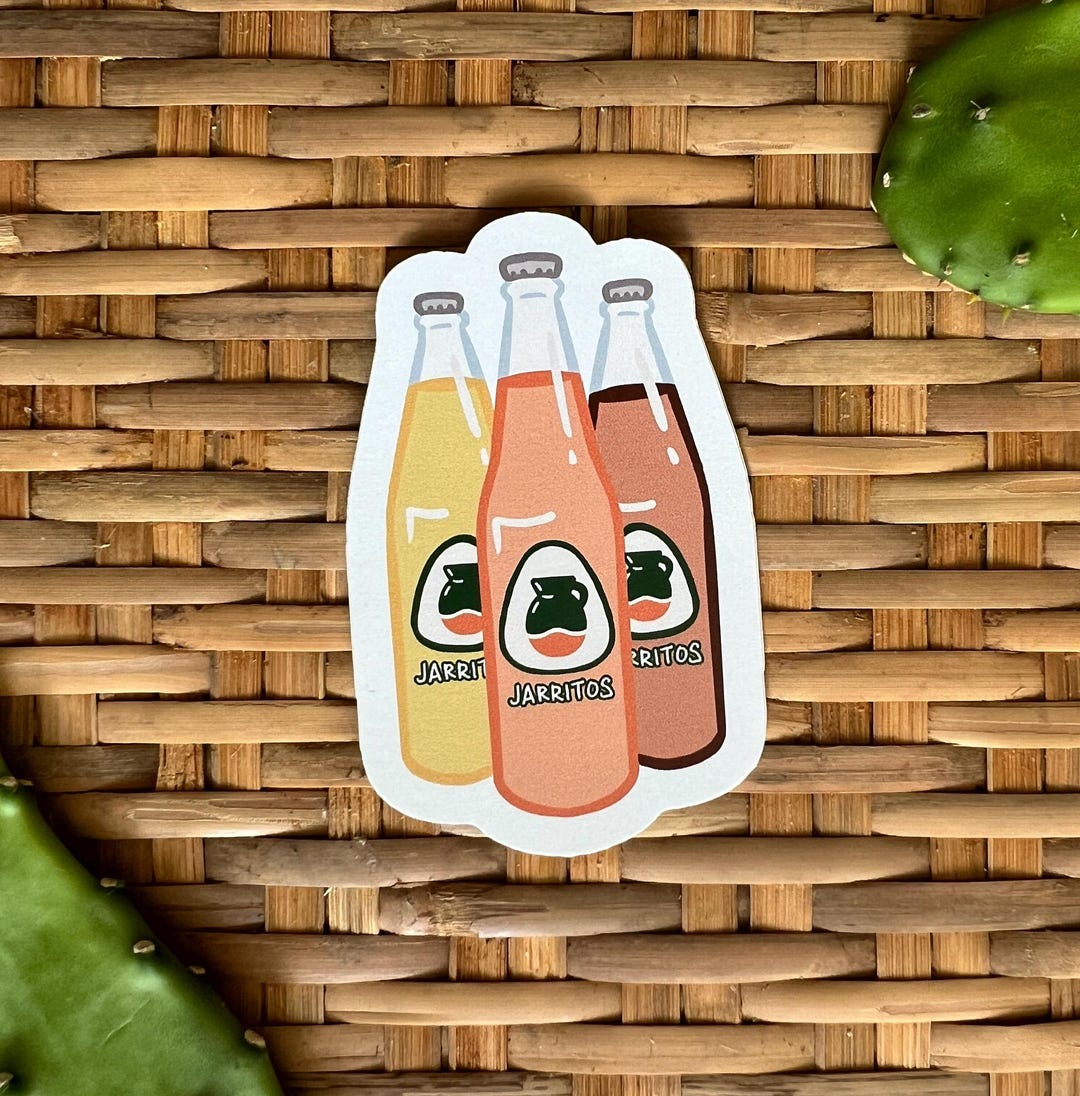 Los Jarritos Sticker - Refresco, Mexican Soda, Food, Water Bottle ...