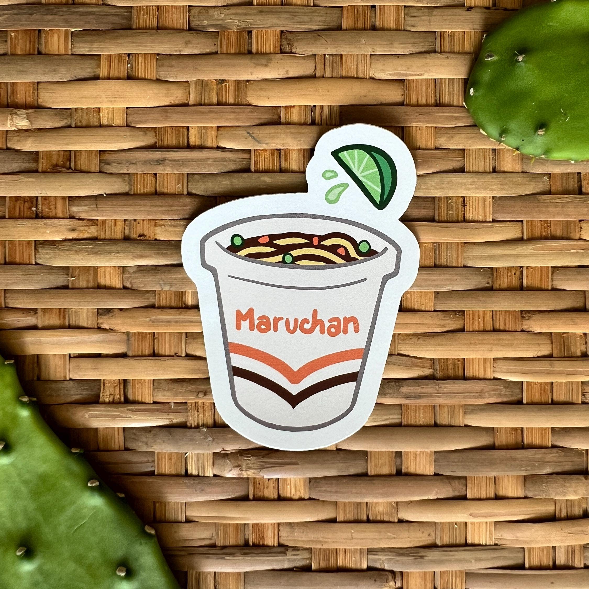 Maruchan Ramen Sticker - Mexican Food, Instant Cup Noodle, Water Bottle ...