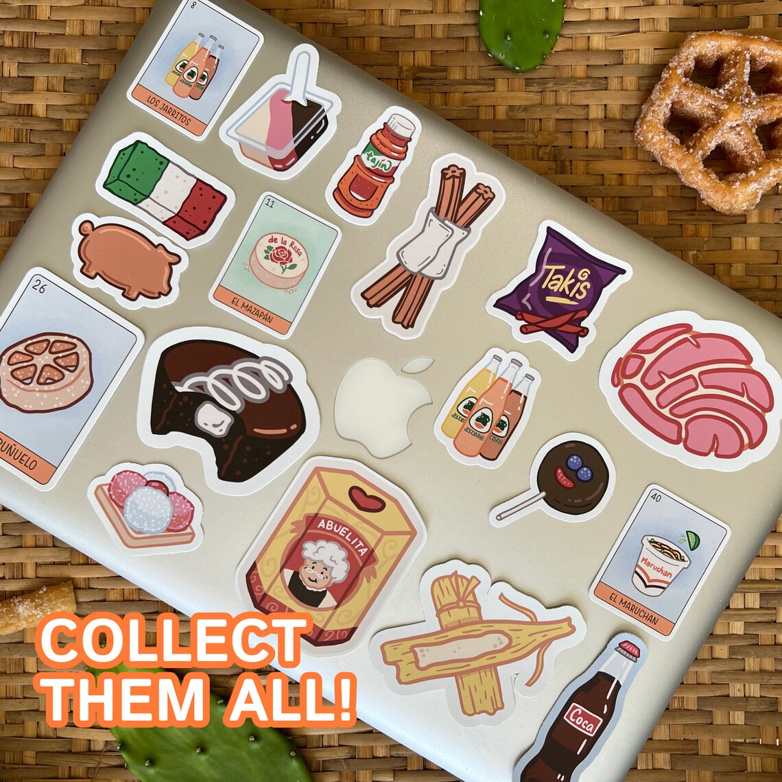 Tajin Loteria Sticker Mexican Snack, Chile, Food, Water Bottle Sticker ...