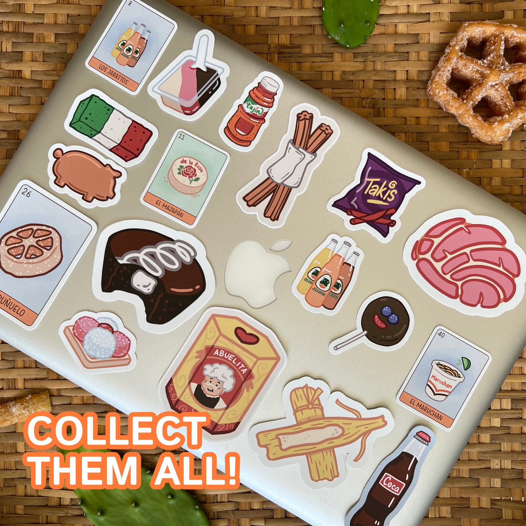 Tajin Loteria Sticker Mexican Snack, Chile, Food, Water Bottle Sticker ...