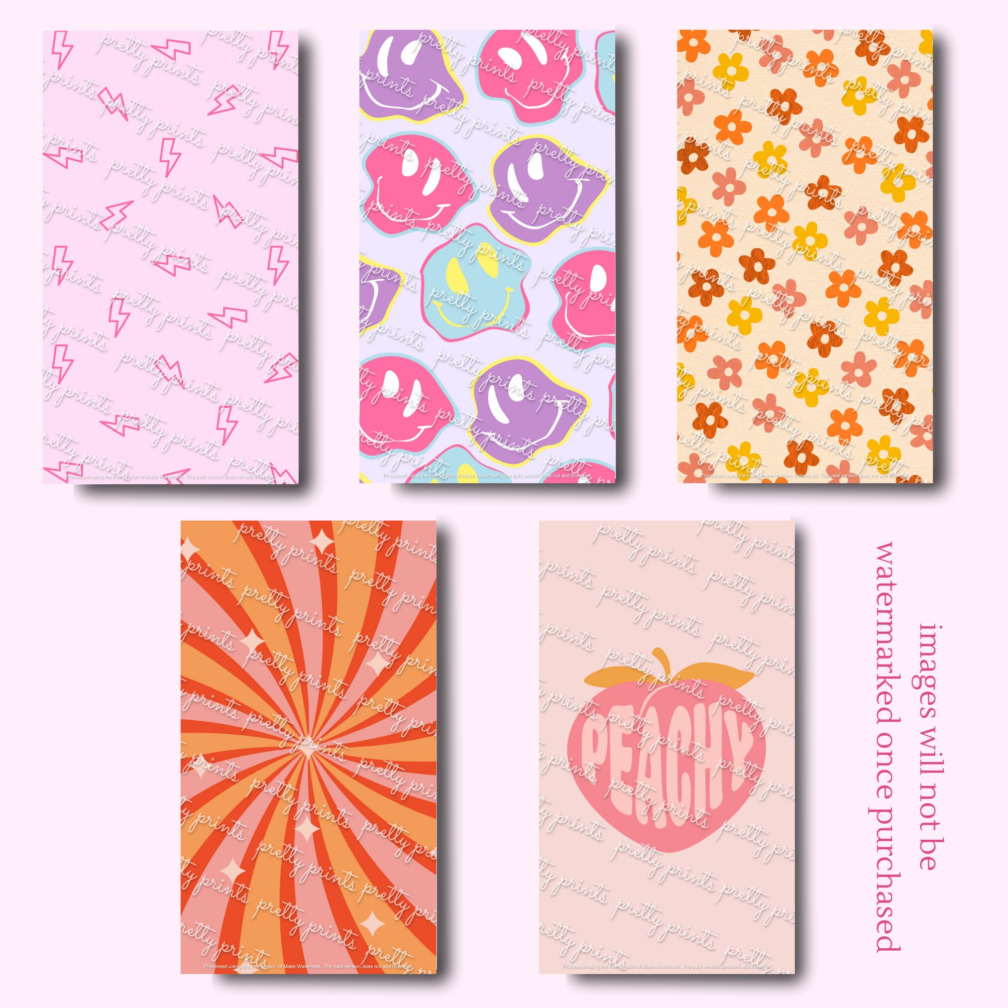 15 Fun Preppy Aesthetic Lock Screen Wallpapers I Ios iPhone and Android ...