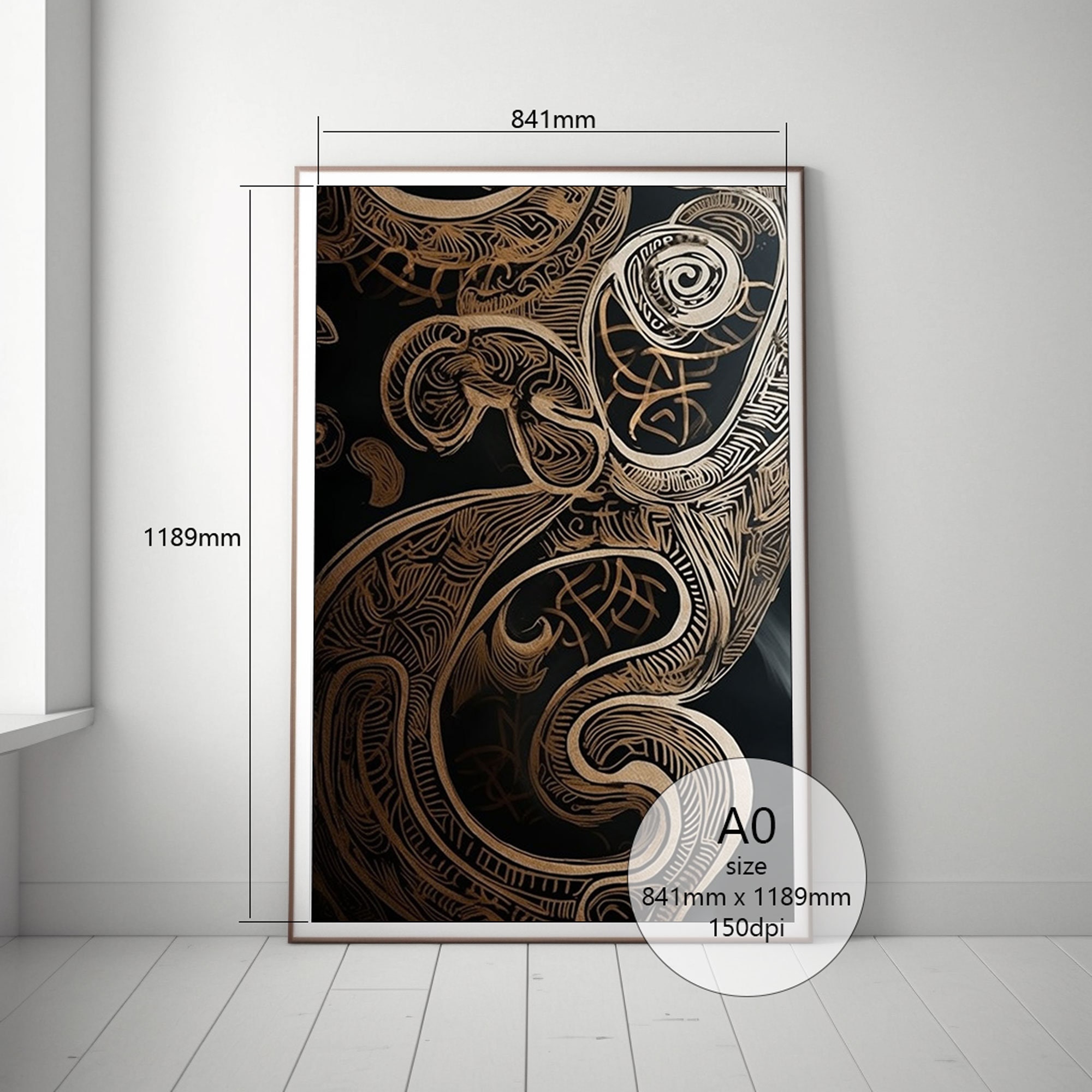 Mystic Maori Trio: Three Panel Art & Portrait Prints - Etsy