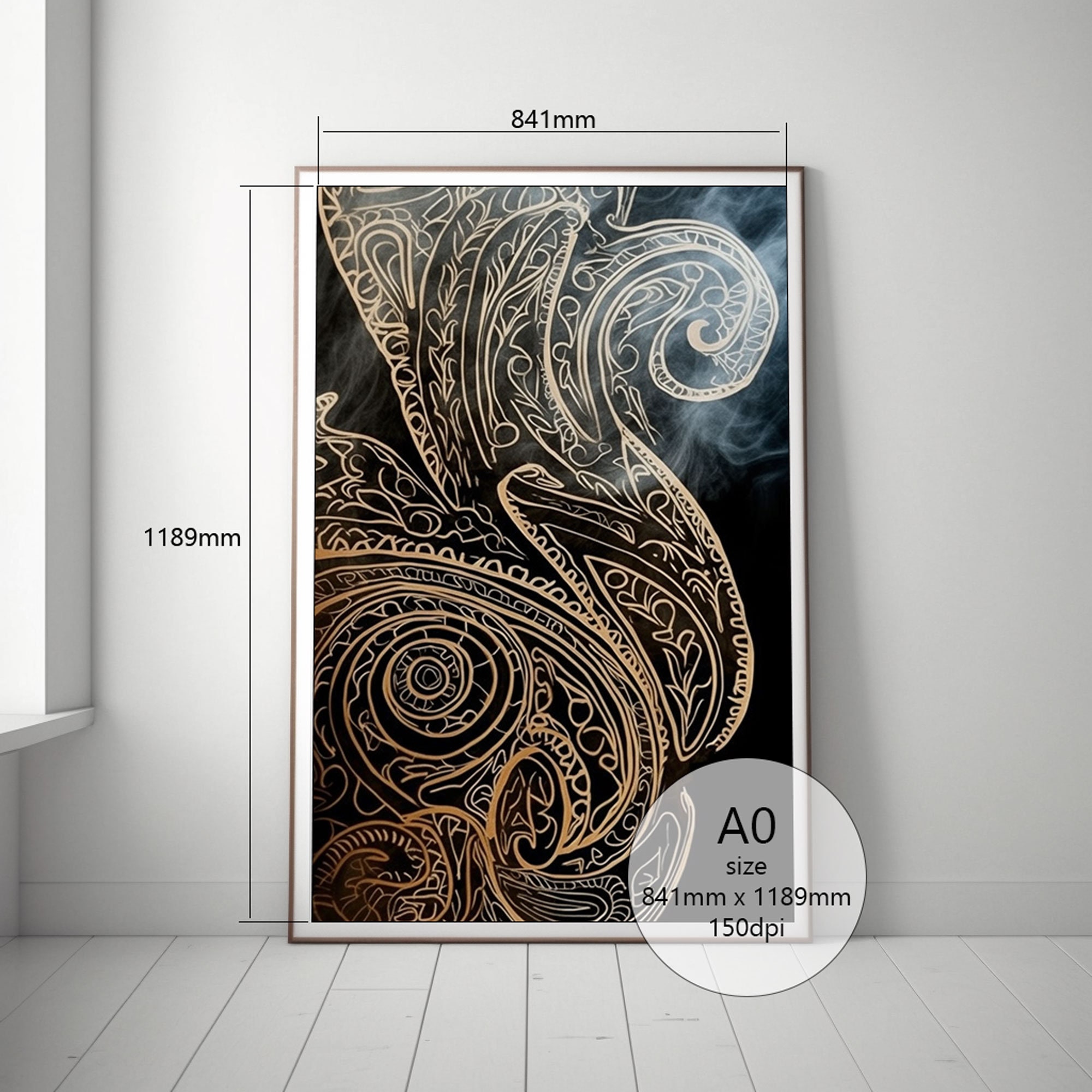 Mystic Maori Trio: Three Panel Art & Portrait Prints - Etsy