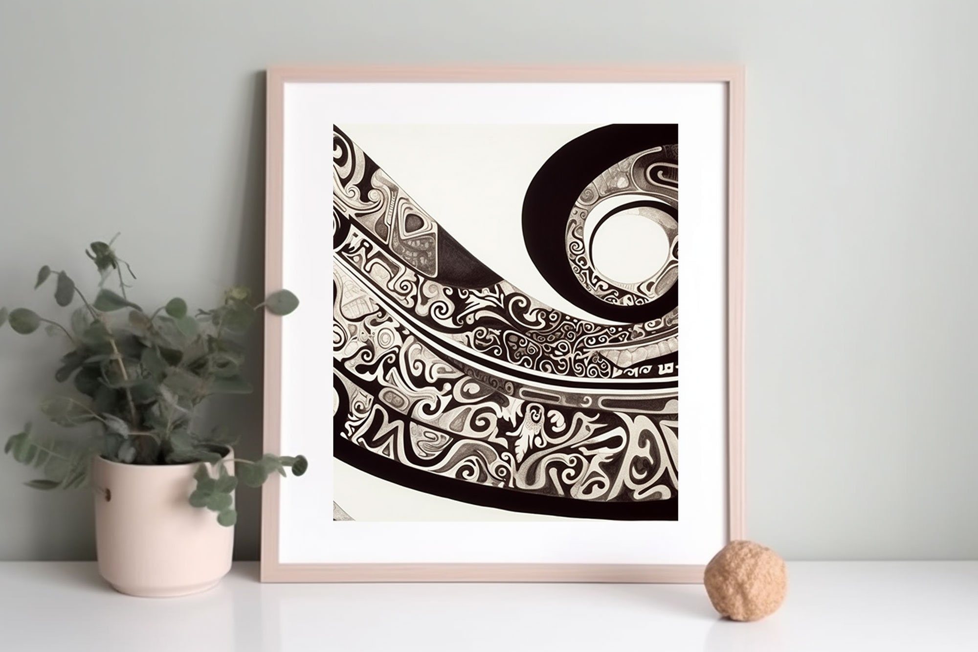 Maori Abstract Art Prints Set of 5 Unique Designs Inspired by Buck Nin ...
