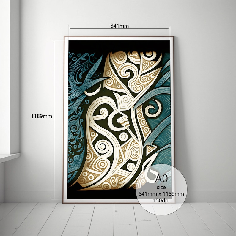 Maori Abstract Art Collection | Little Fish | Maori Design - Etsy Australia