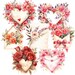 Love Letter Valentines Clipart, Watercolor Valentines Day Clipart ...
