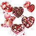 Valentine's Chocolates Clipart, Box of Chocolates for Valentine's Day ...