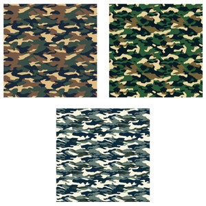 Military Camouflage Digital Papers Military Seamless Pattern Camouflage ...